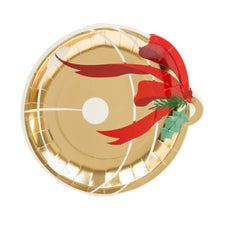 7" Jingle Bell Shaped Holiday Plates a great addition to your Christmas ...