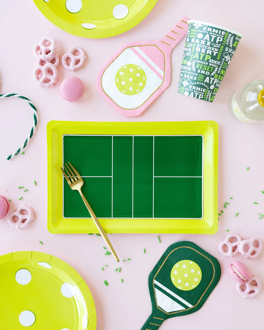 Pickleball Party Plate | Pickleball Bachelorette | Pickleball & Tennis ...