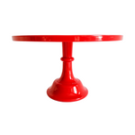 Melamine Plastic Red Cake Stand | Cake Display | Dessert Server ...