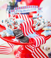 Melamine Plastic Red Cake Stand | Cake Display | Dessert Server ...