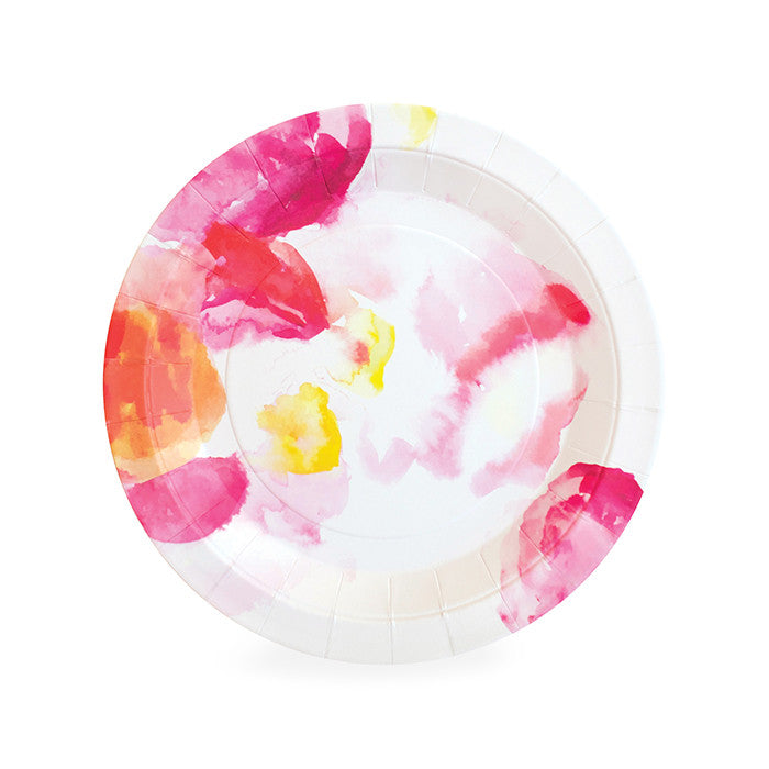 Paper Eskimo Floral Escape Dessert Plate perfect for weddings ...